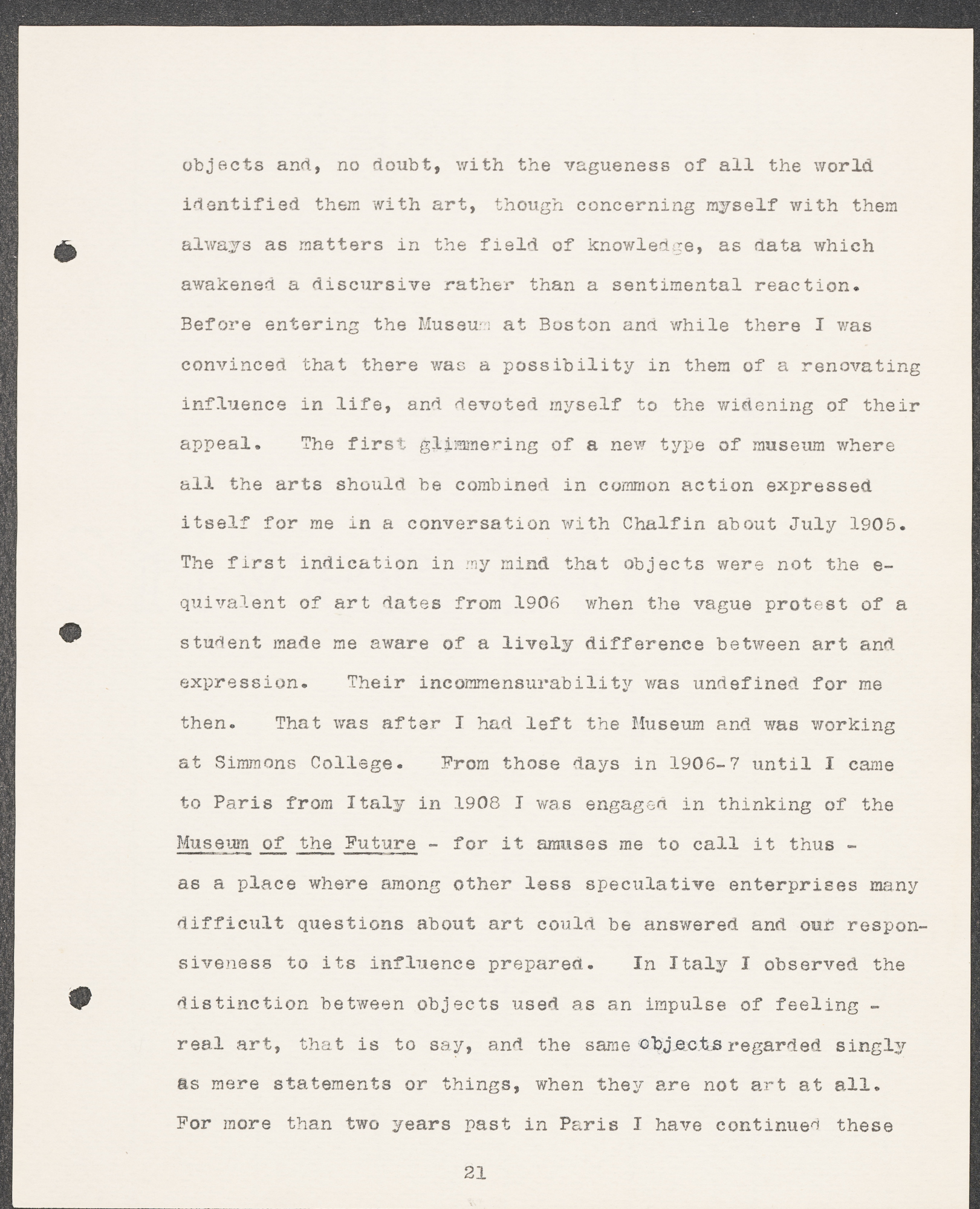 Letter to Denman Ross from London | Isabella Stewart Gardner Museum