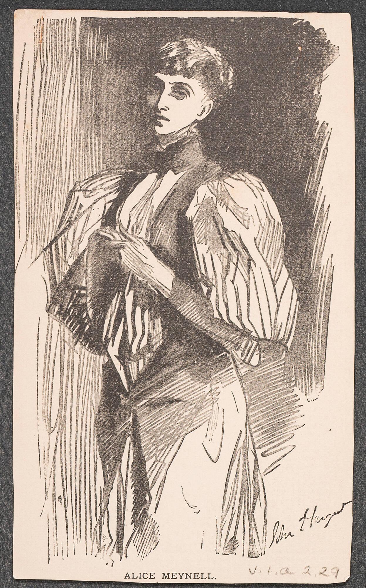 John Singer Sargent's "Alice Meynell" | Isabella Stewart Gardner Museum