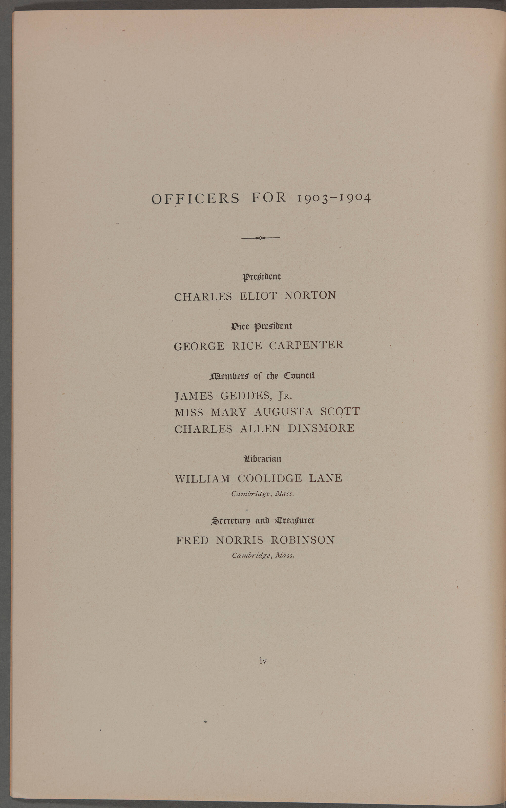 Twenty-Second Annual Report of the Dante Society | Isabella Stewart ...