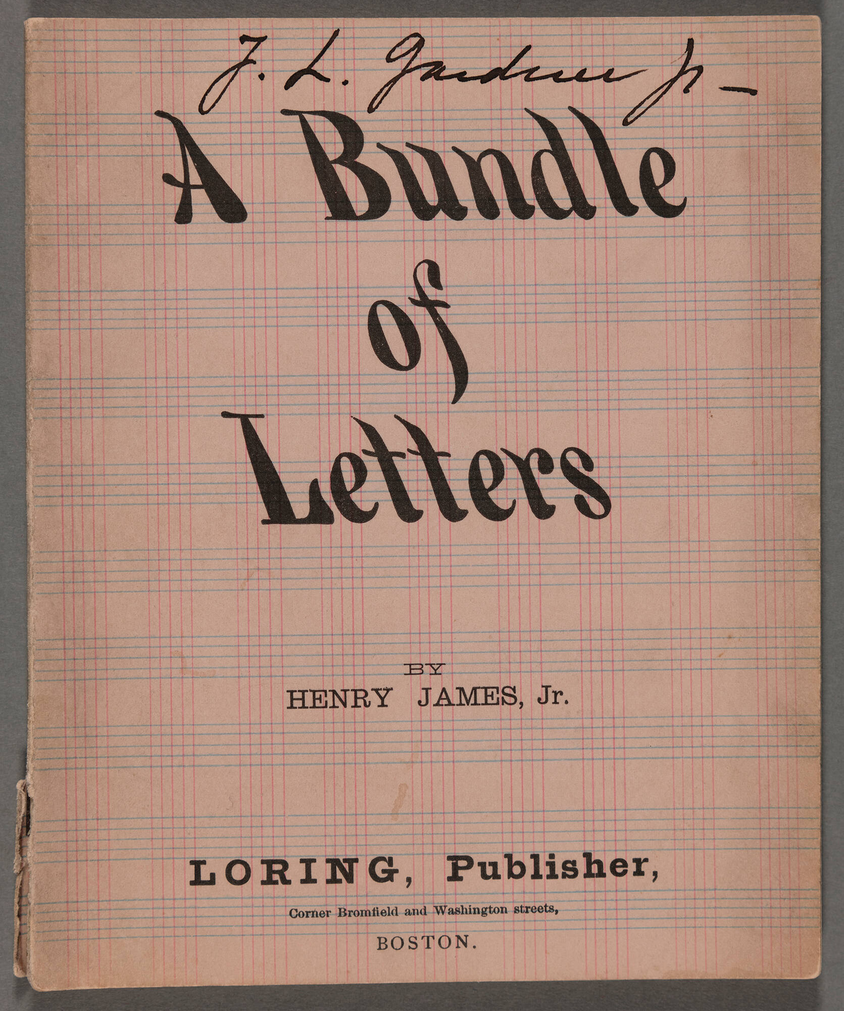 A Bundle of Letters | Isabella Stewart Gardner Museum