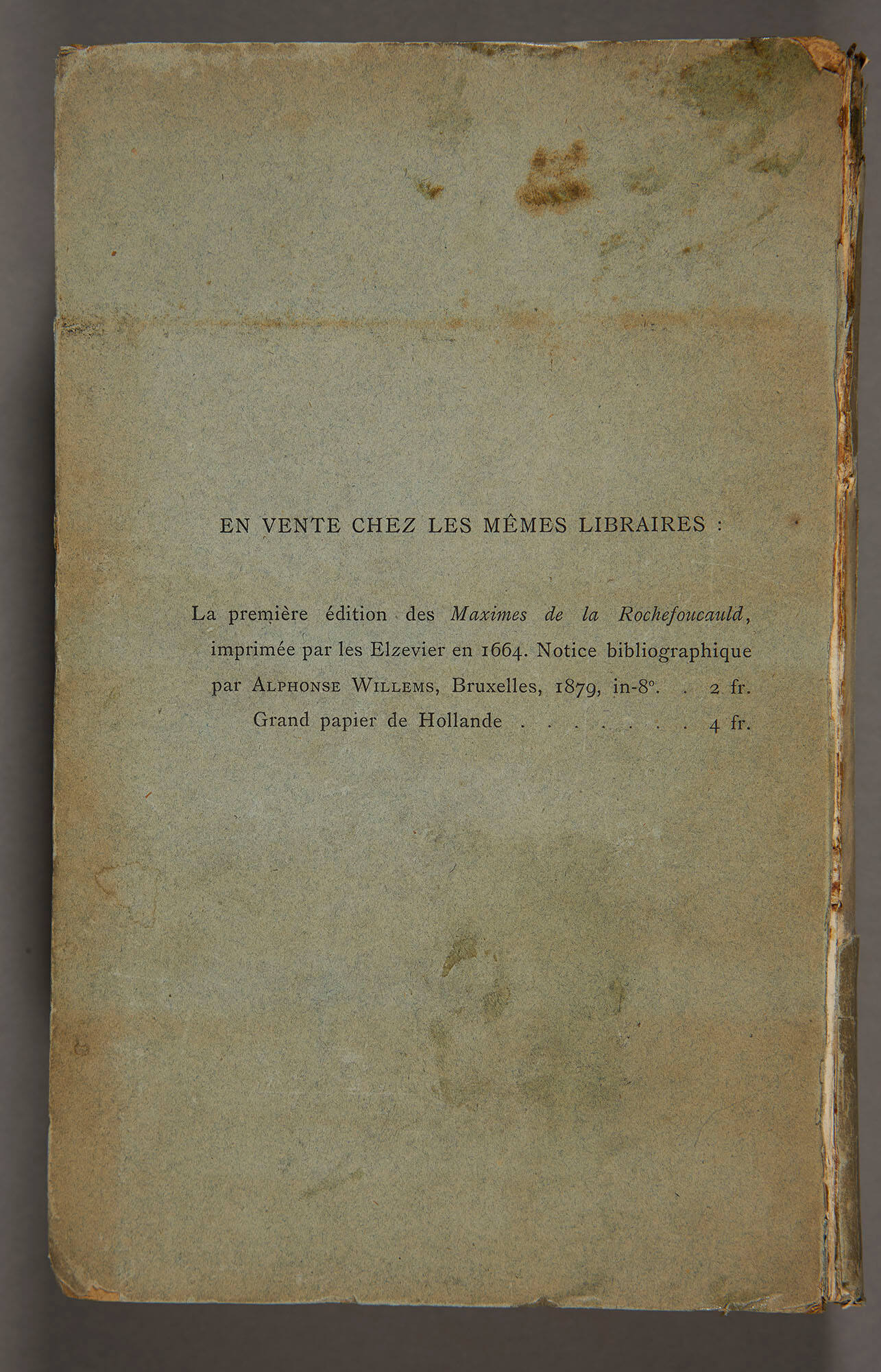 The Elzevirs: Typographic History and Annals | Isabella Stewart Gardner ...