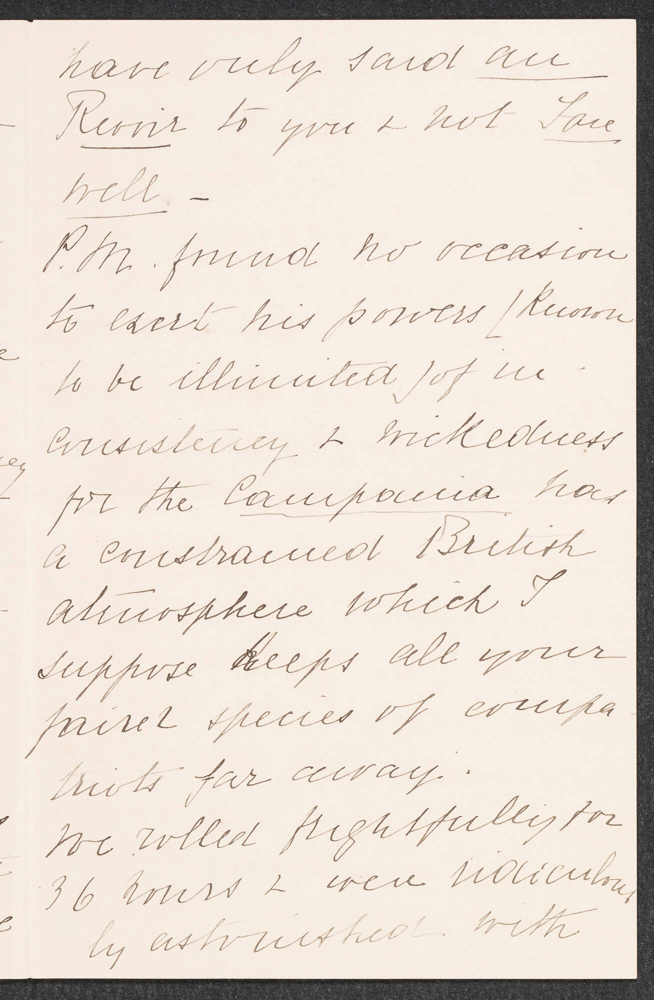 Letter to Isabella Stewart Gardner from the Atlantic Ocean | Isabella ...