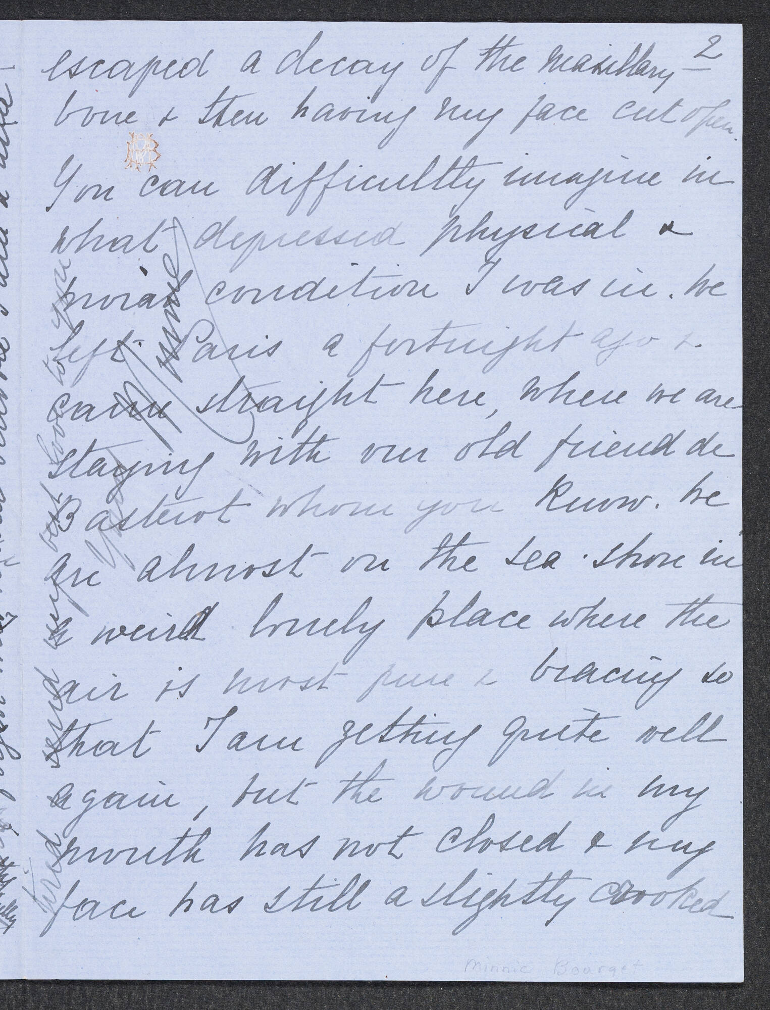 Letter to Isabella Stewart Gardner from Galway, Ireland | Isabella ...