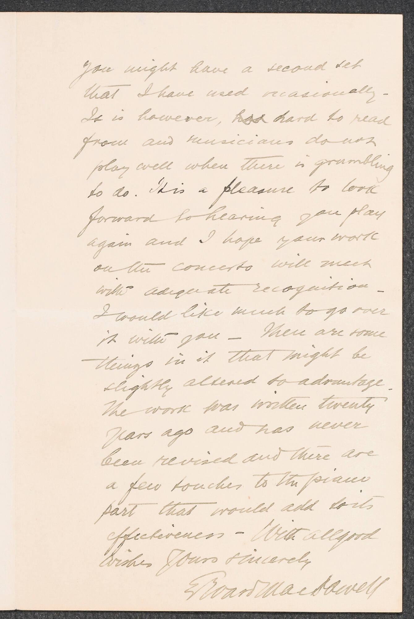 Letter to George Proctor from Peterboro, New Hampshire | Isabella ...