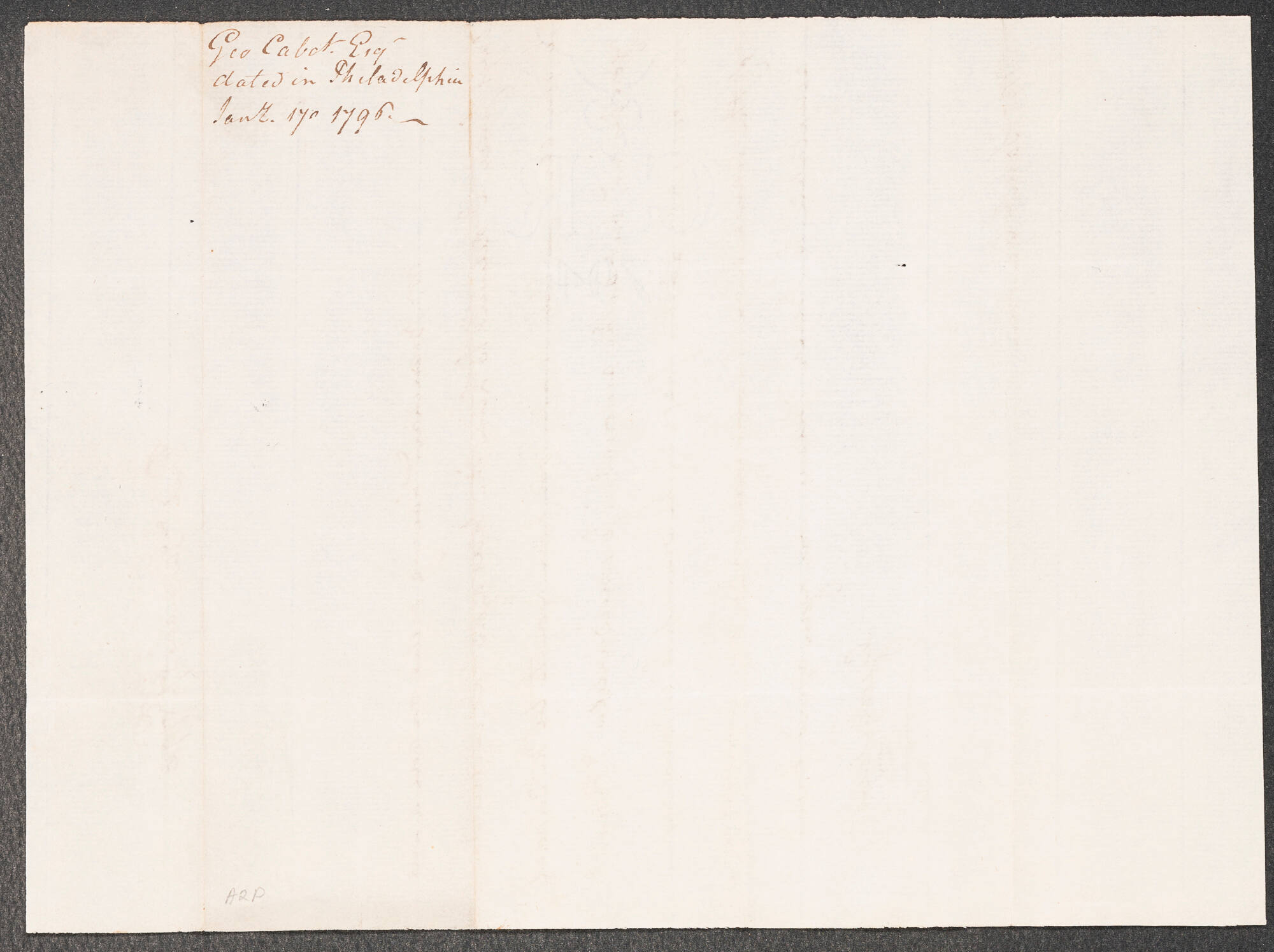 Letter to Samuel Pickering Gardner from Philadelphia | Isabella Stewart ...