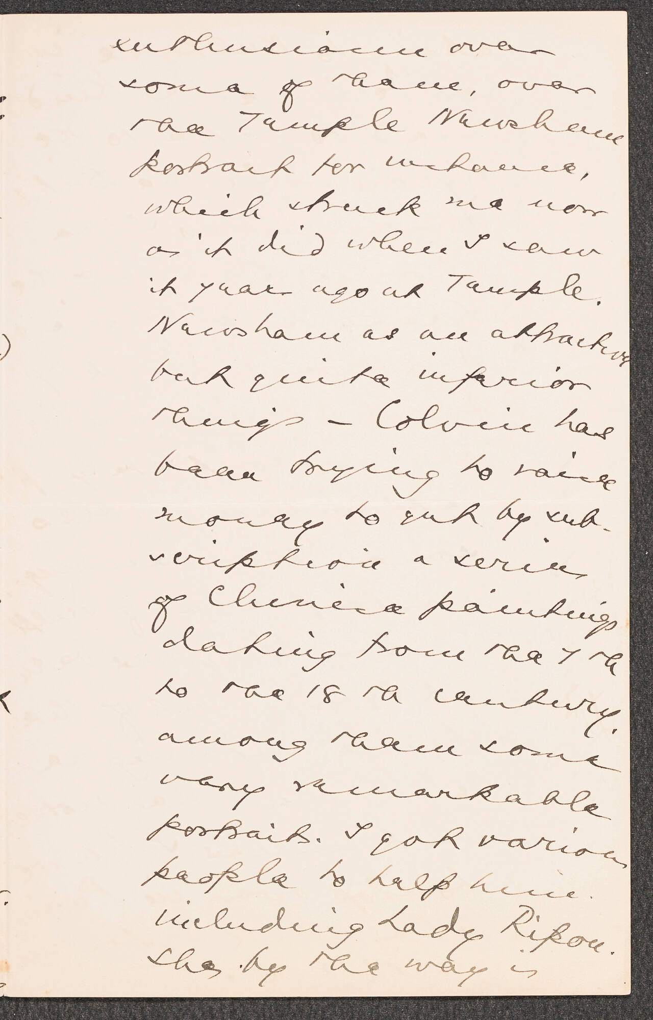 Letter to Isabella Stewart Gardner from Ludlow, England | Isabella ...