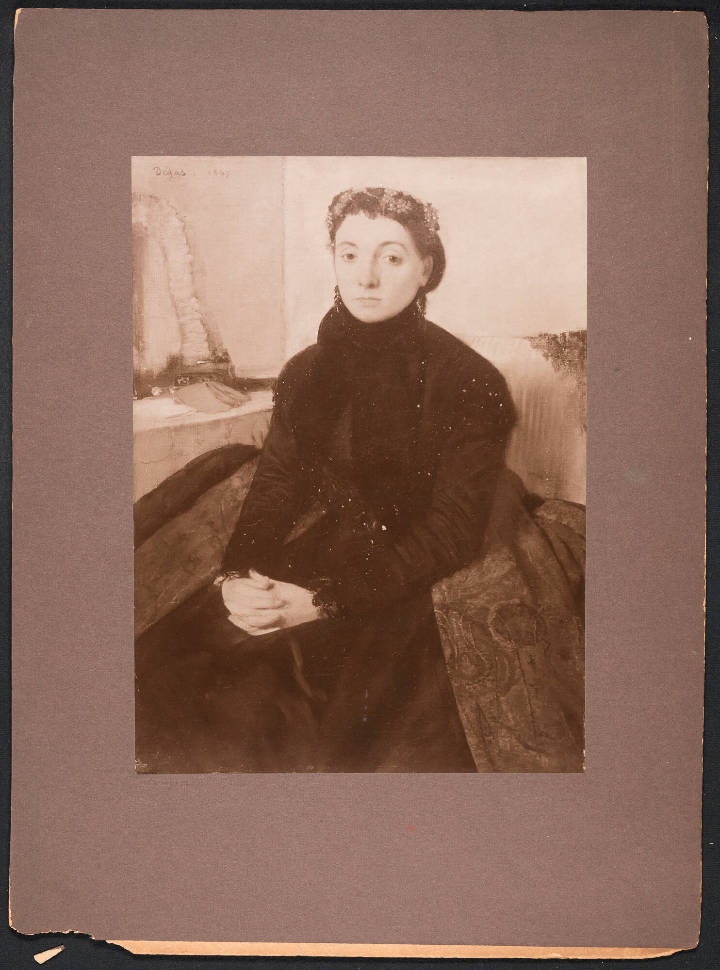 Edgar Degas's "Joséphine Gaujelin" | Isabella Stewart Gardner Museum