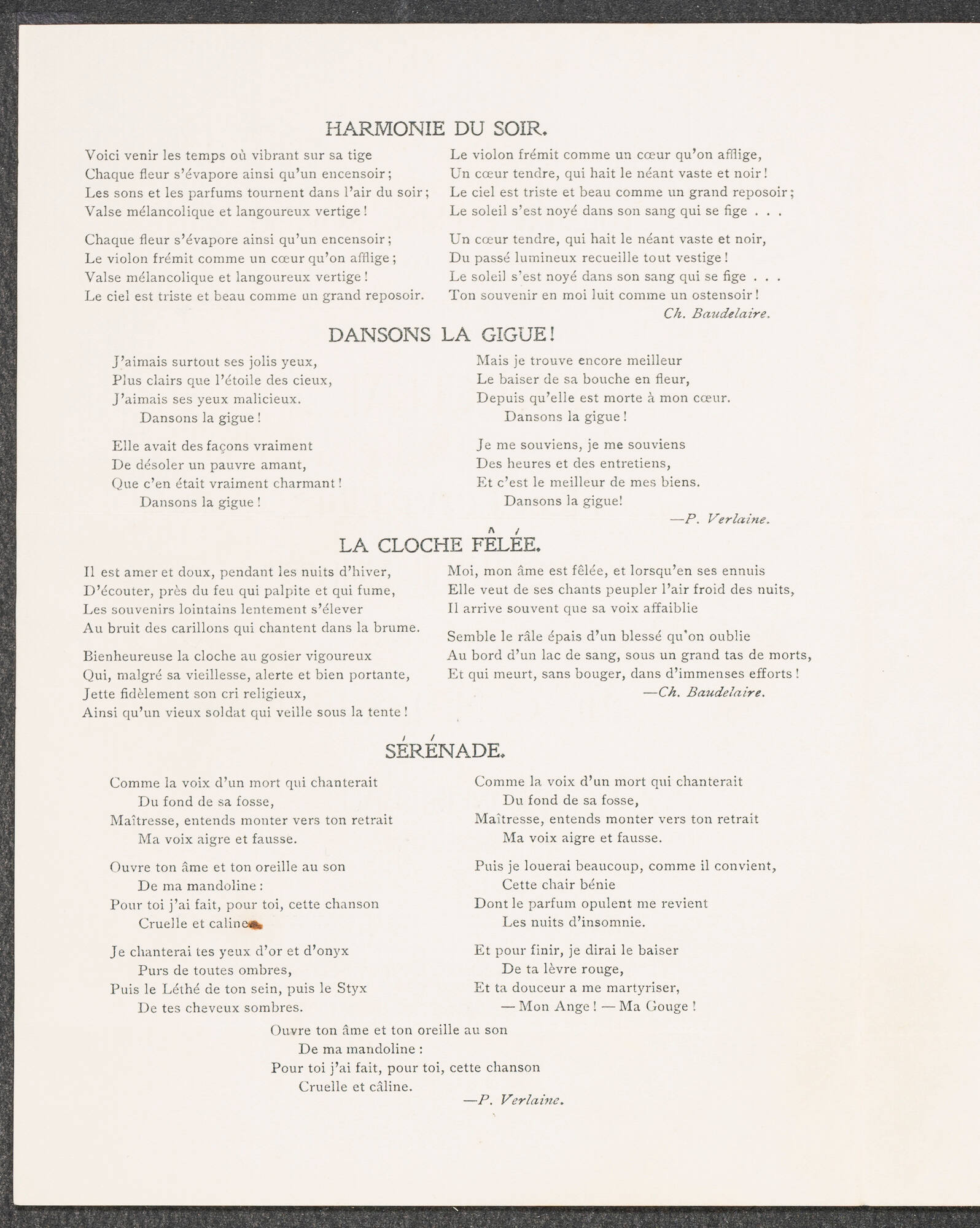 Recital Program, Steinert Hall, Boston | Isabella Stewart Gardner Museum