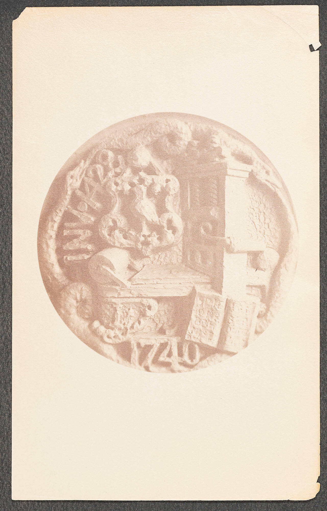 Domingo Mora's: "Decorative Roundel: Hand Press" | Isabella Stewart ...