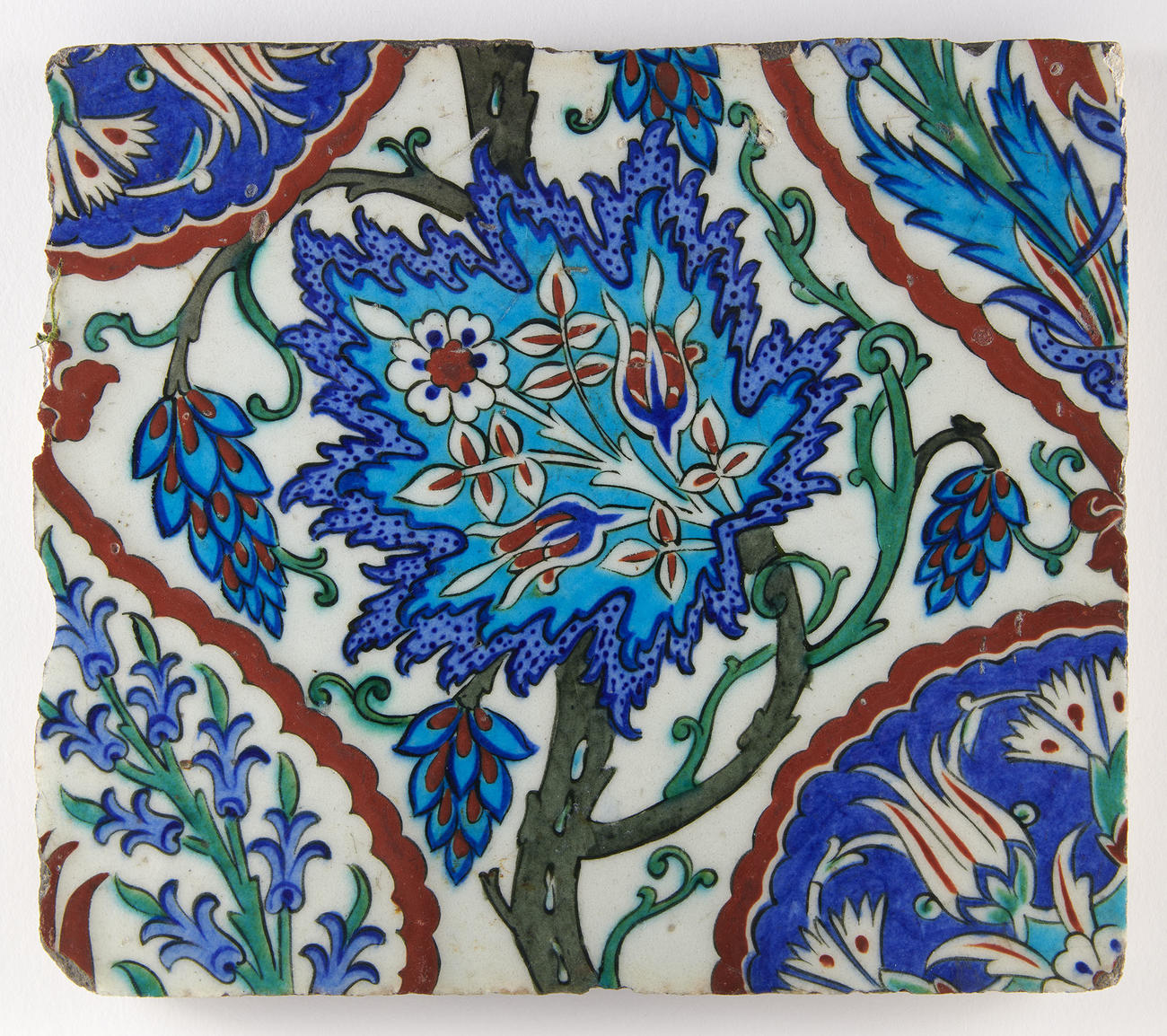A Rare and Unique Turkish Tile