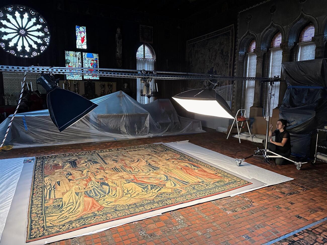 Weaving Images: Photographing Tapestries at the Gardner