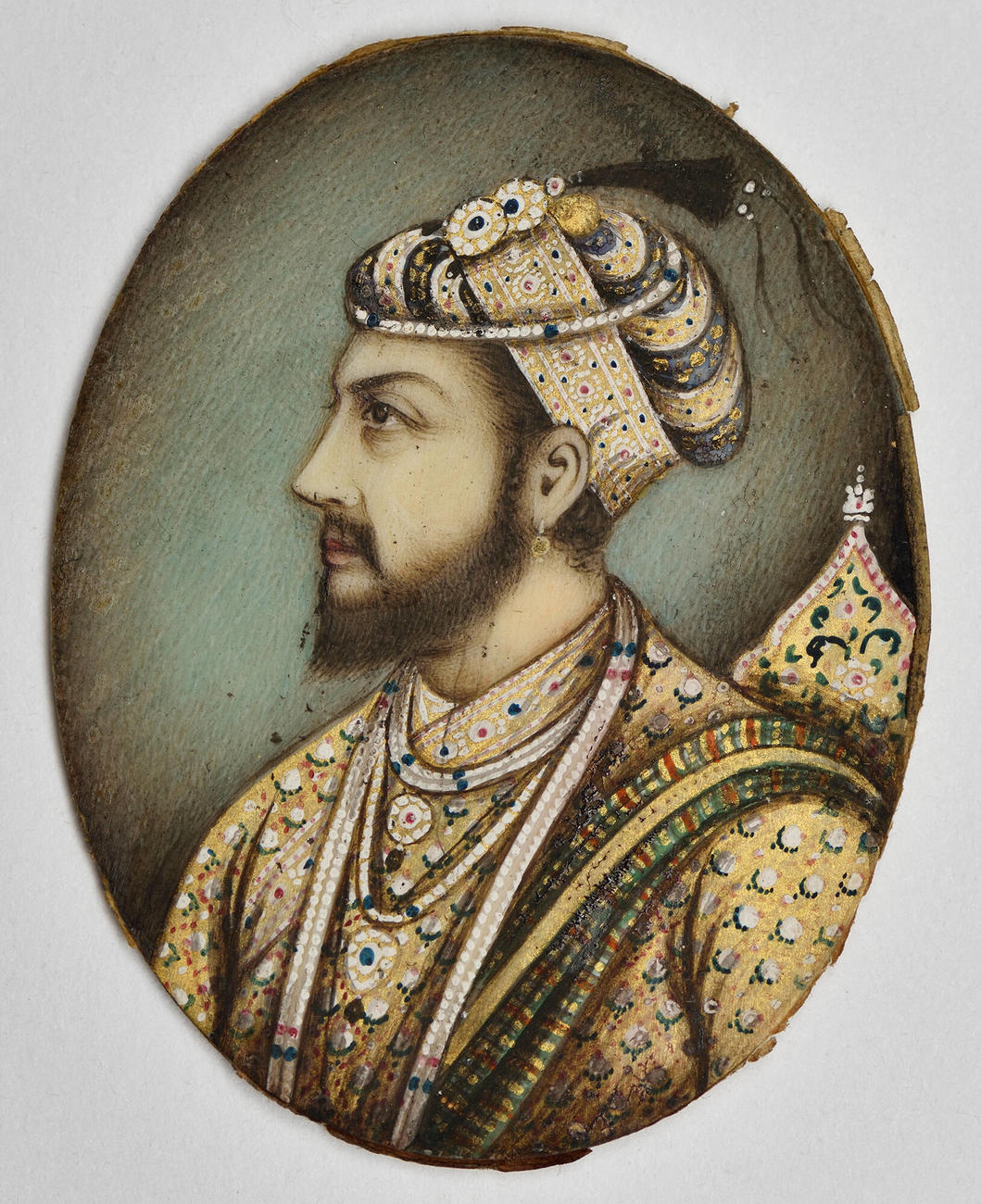 Miniature of Shah Jahan | Isabella Stewart Gardner Museum