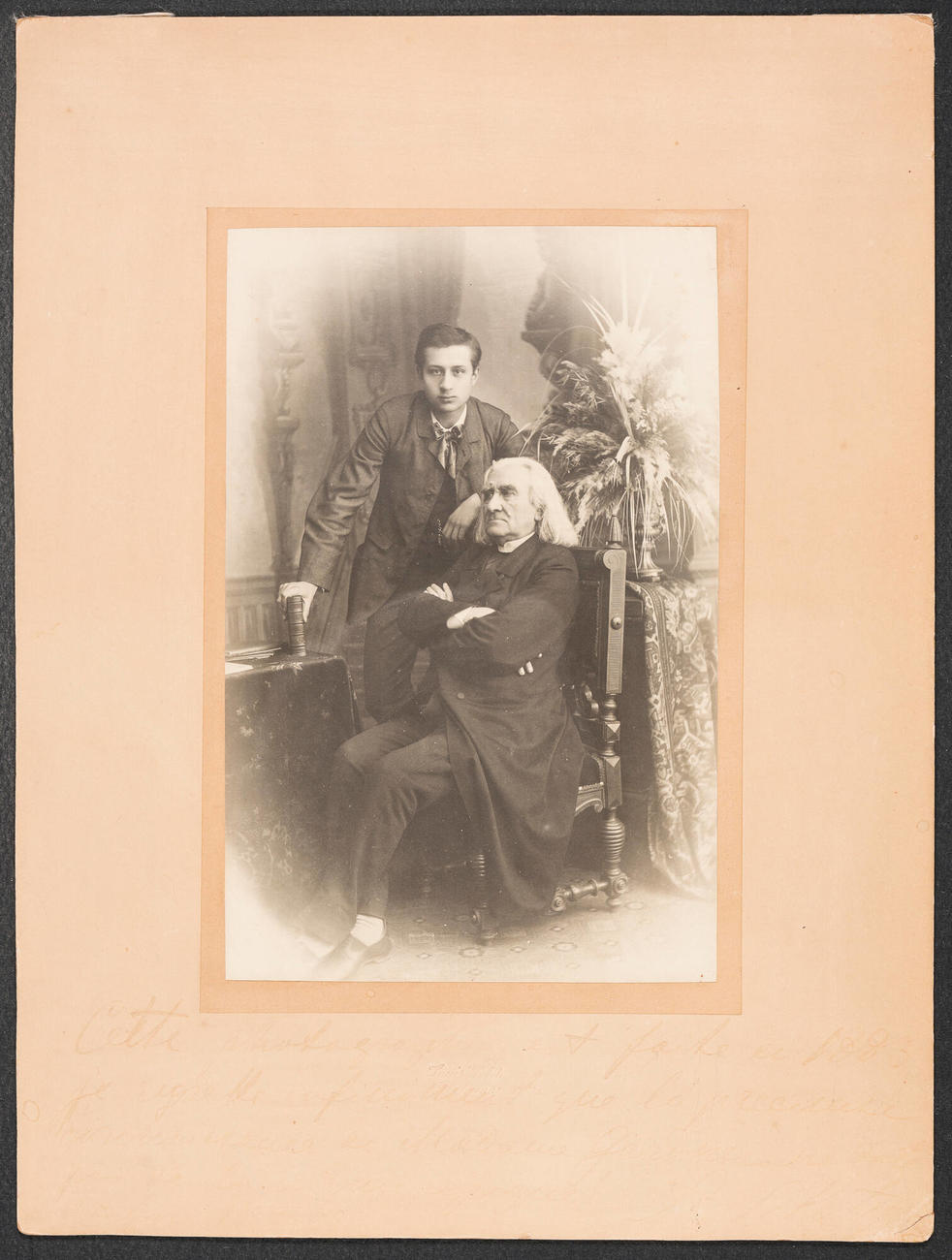 Alexander Siloti and Franz Liszt | Isabella Stewart Gardner Museum