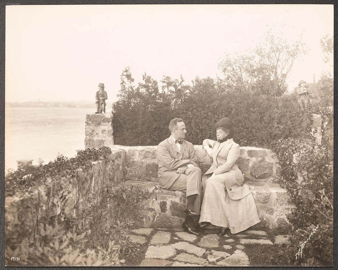 A. Piatt Andrew and Isabella Stewart Gardner, Gloucester, Massachusetts ...