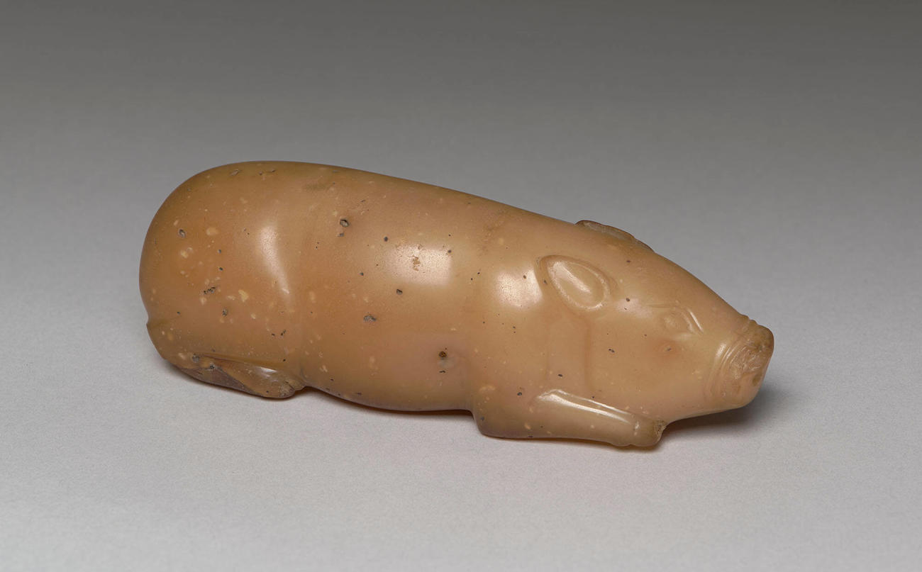 Tomb Figurine: Pig | Isabella Stewart Gardner Museum
